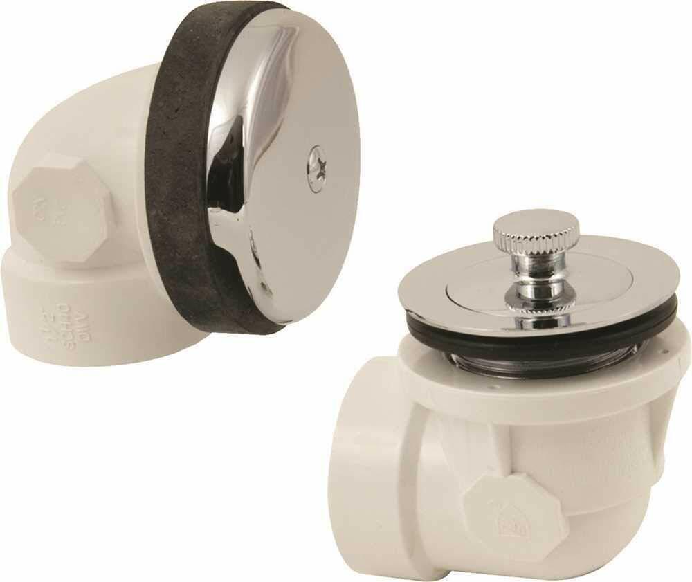 PROPLUS 172017 Lift and Turn Waste Overflow Kit ABS Black (Bronze ...